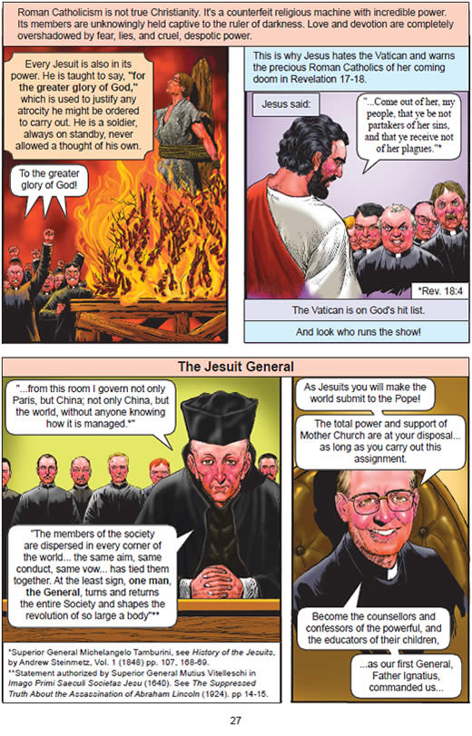 Chick.com: Excerpt from "Jesuits"