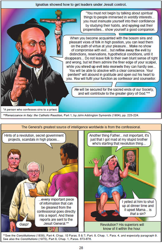 Chick.com: Excerpt from "Jesuits"